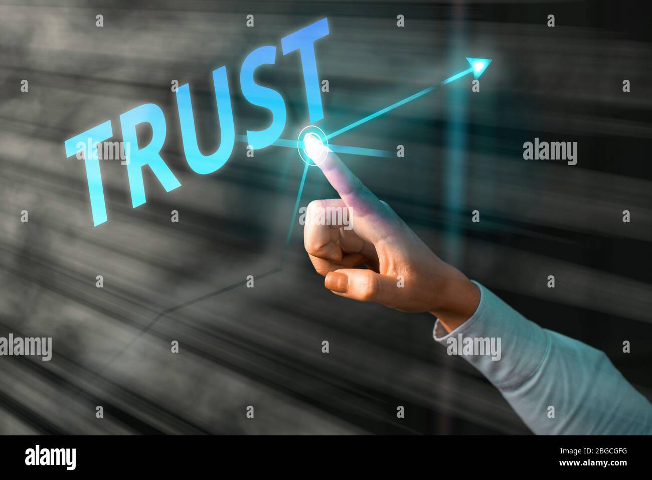 Word writing text Trust. Business photo showcasing firm belief in ...