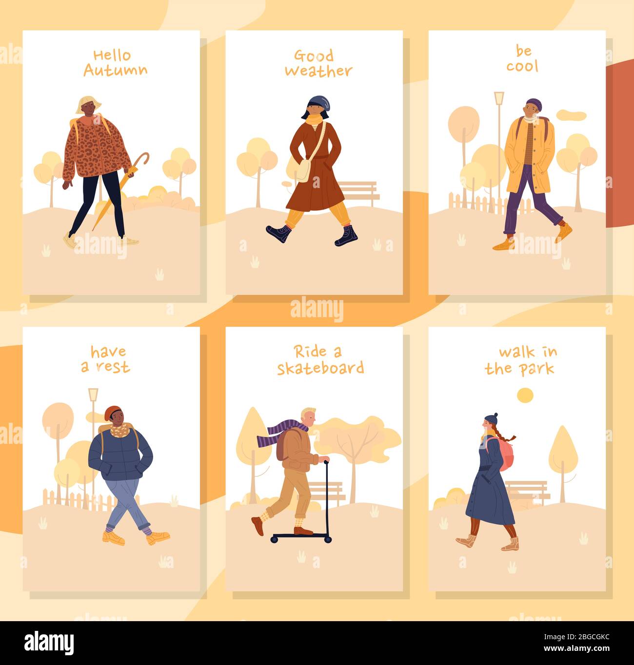 Man woman ride countryside Stock Vector Images - Alamy