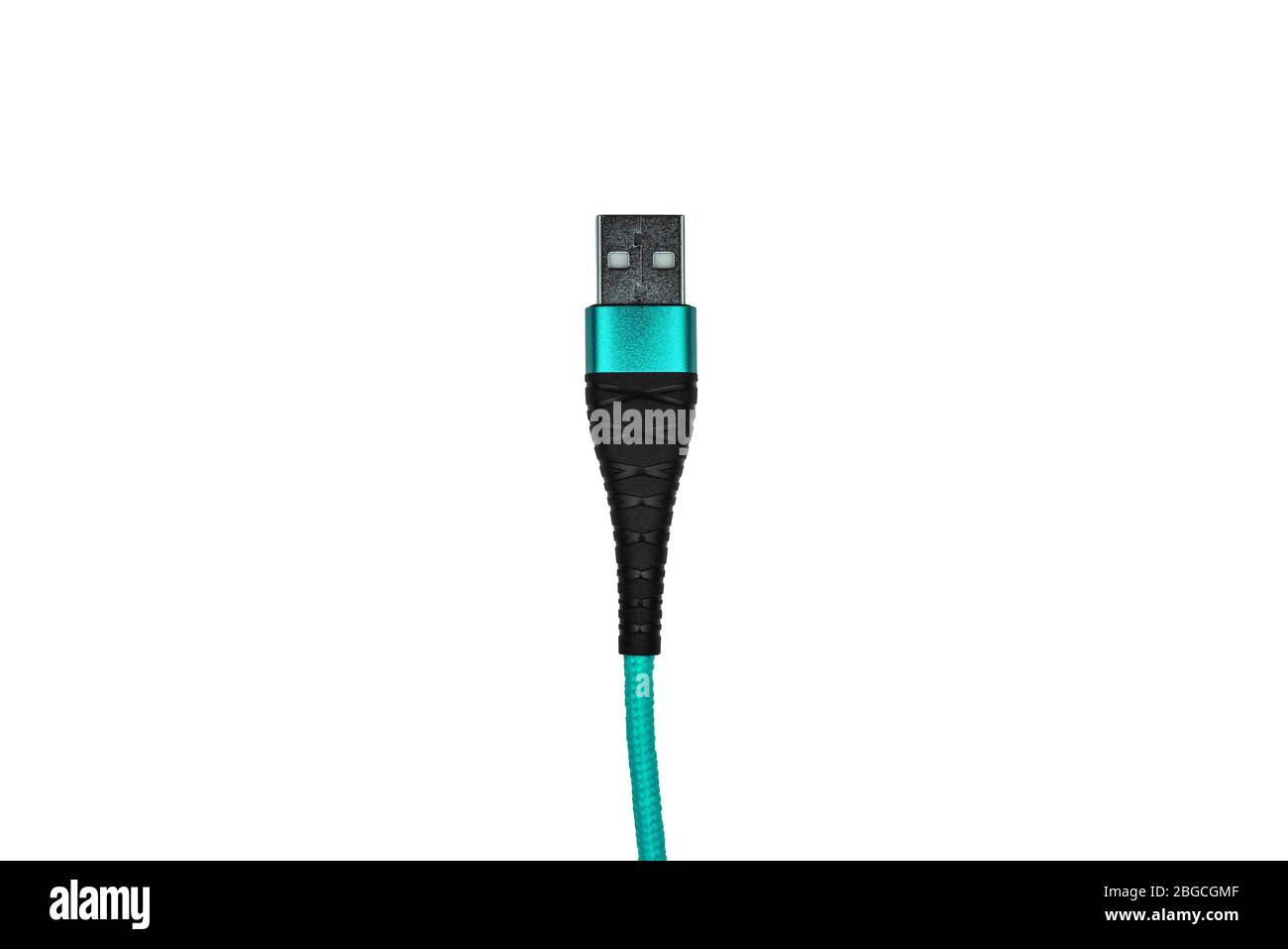 USB color cable. A wire for charging the phone, a connecting device for ...