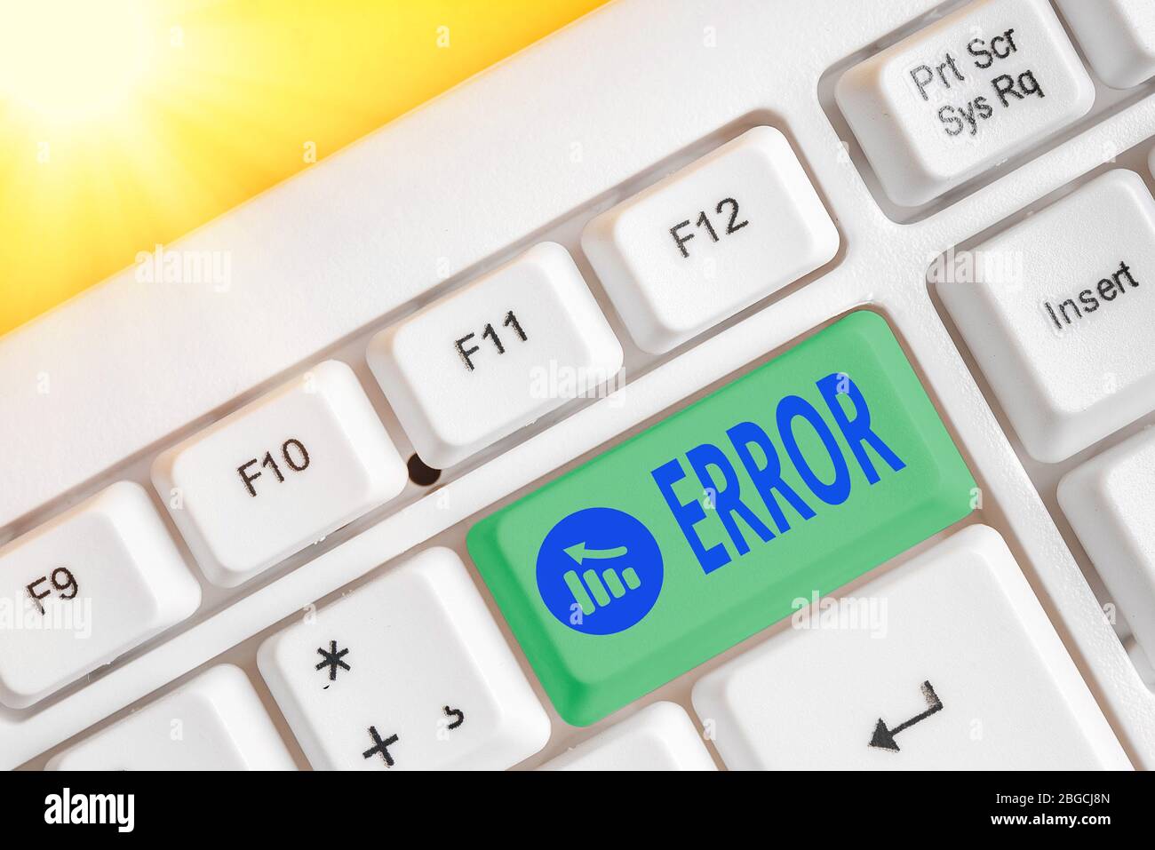 Handwriting text writing Error. Conceptual photo mistake Condition of ...