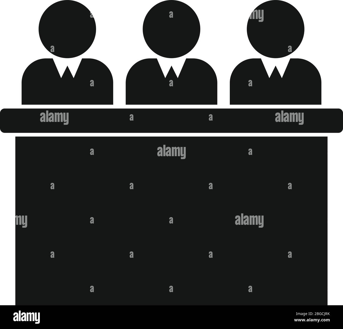 Job commission expert icon. Simple illustration of job commission ...