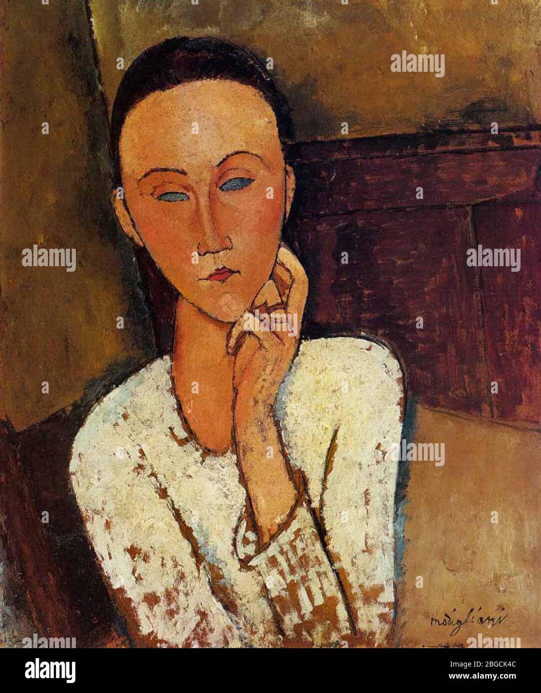 Modigliani woman with red hair hi-res stock photography and images - Alamy