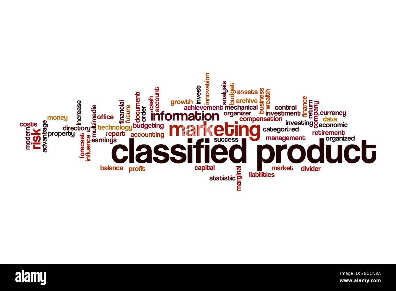 Classified product word cloud concept on white background Stock Photo ...