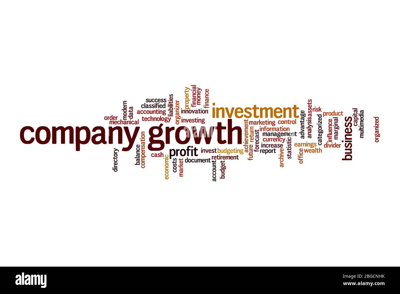 Economic Growth Word Cloud Concept On Stock Illustration 438675565