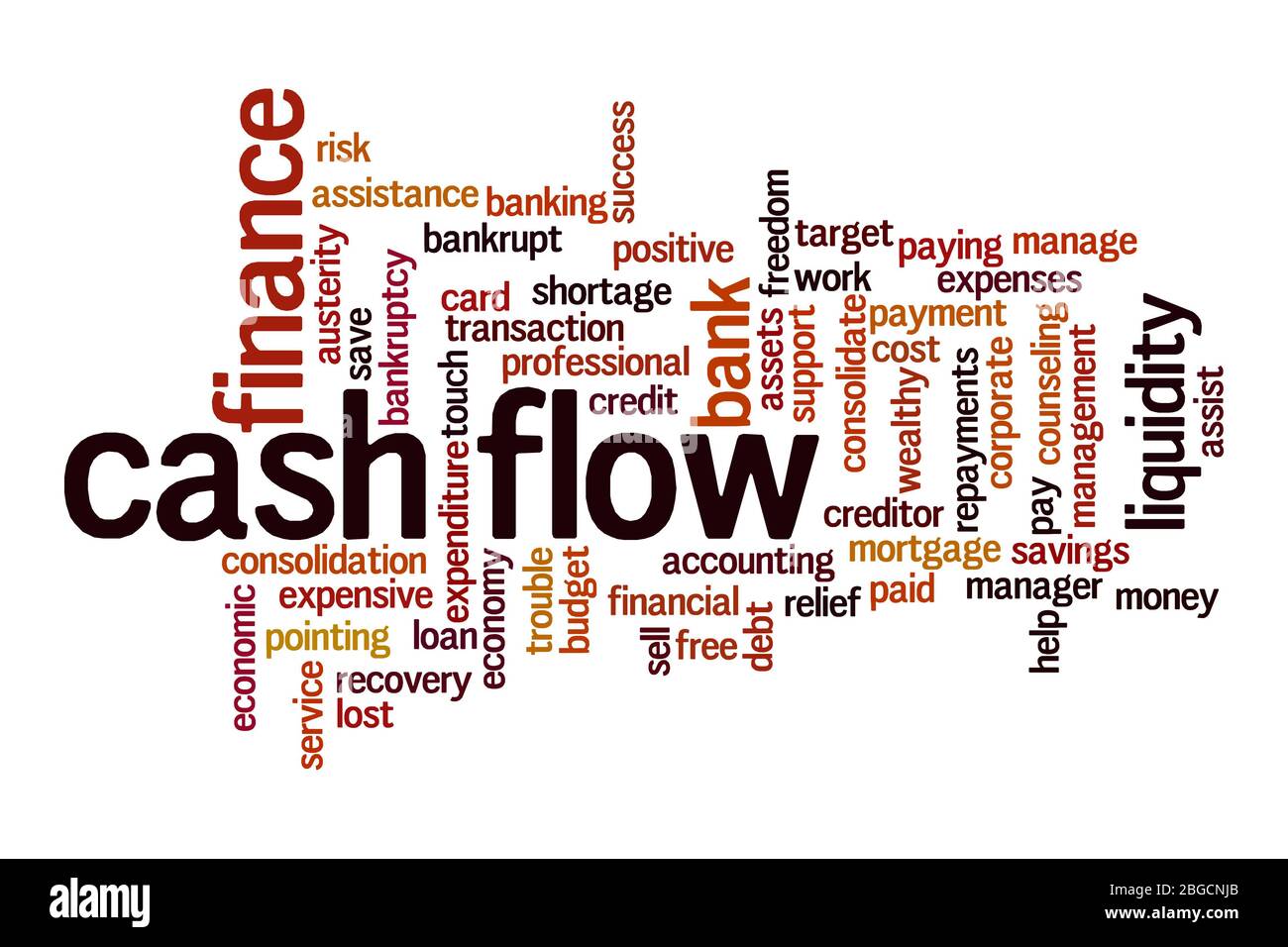 Cash flow word hi-res stock photography and images - Alamy