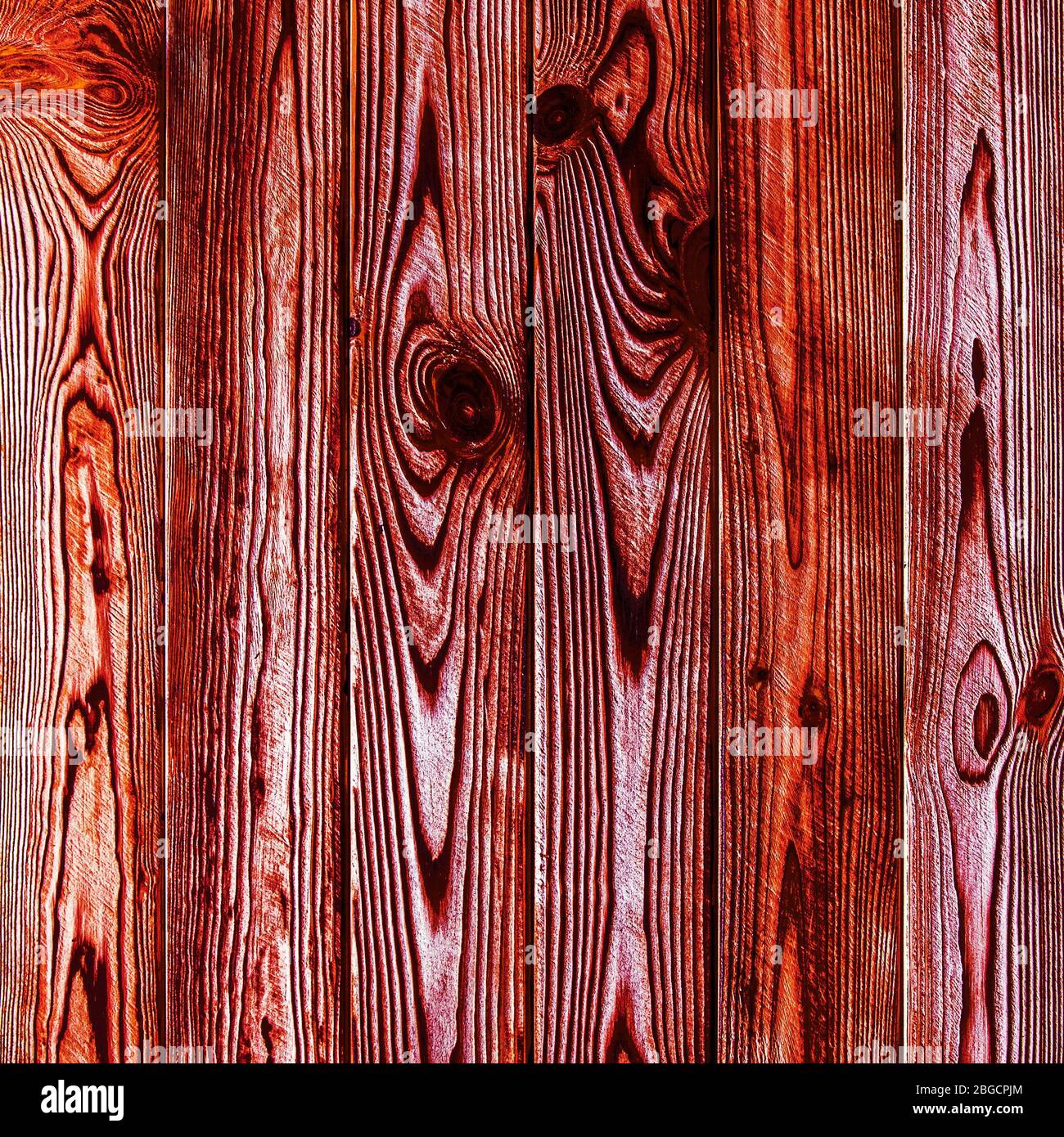 The wooden background of old brown natural boards Stock Photo - Alamy