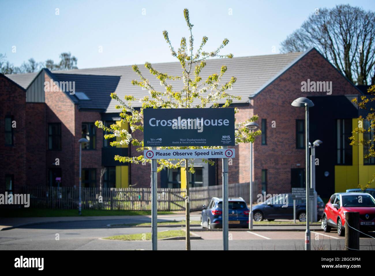 Crosslet house care home in dumbarton hi-res stock photography and ...