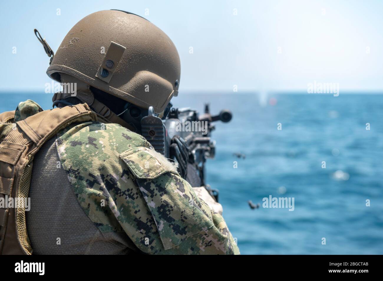 ARABIAN GULF (April. 16, 2020) Machinist’s Mate 1st Class Bahati ...