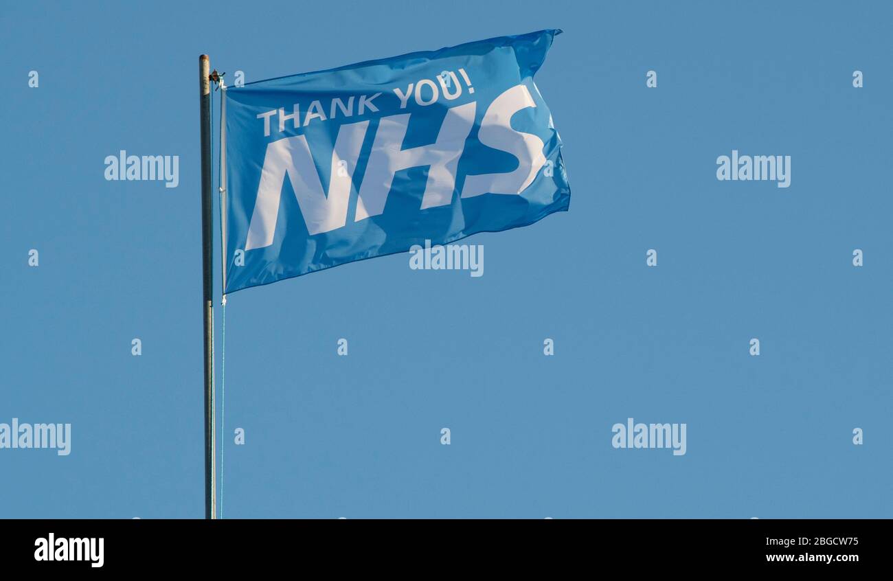 Lauder, Scottish Borders. Scotland, UK. 20th Apr, 2020. Thirlestane ...