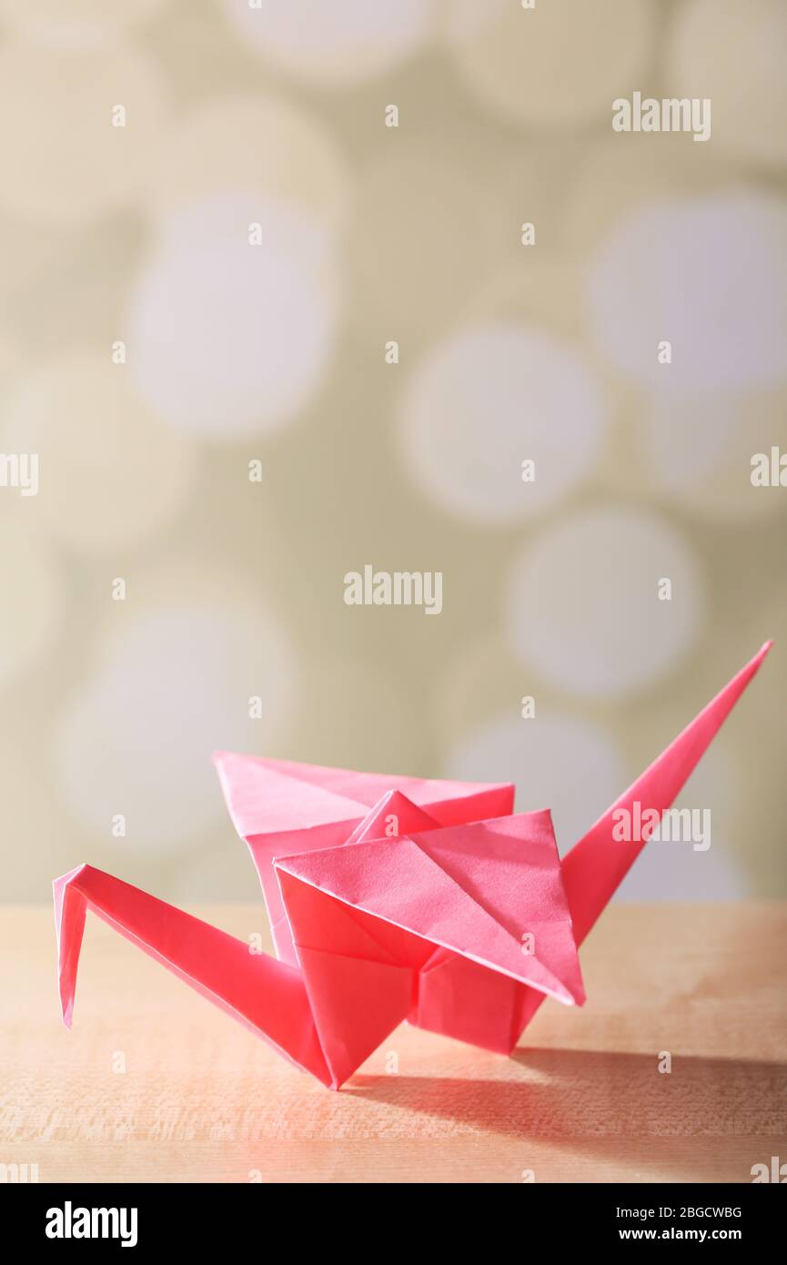Origami crane paint hi-res stock photography and images - Alamy