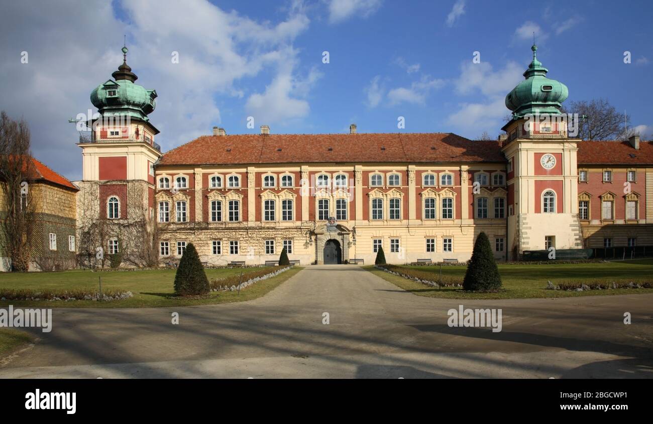 Castle of Lubomirski in Lancut. Poland Stock Photo - Alamy
