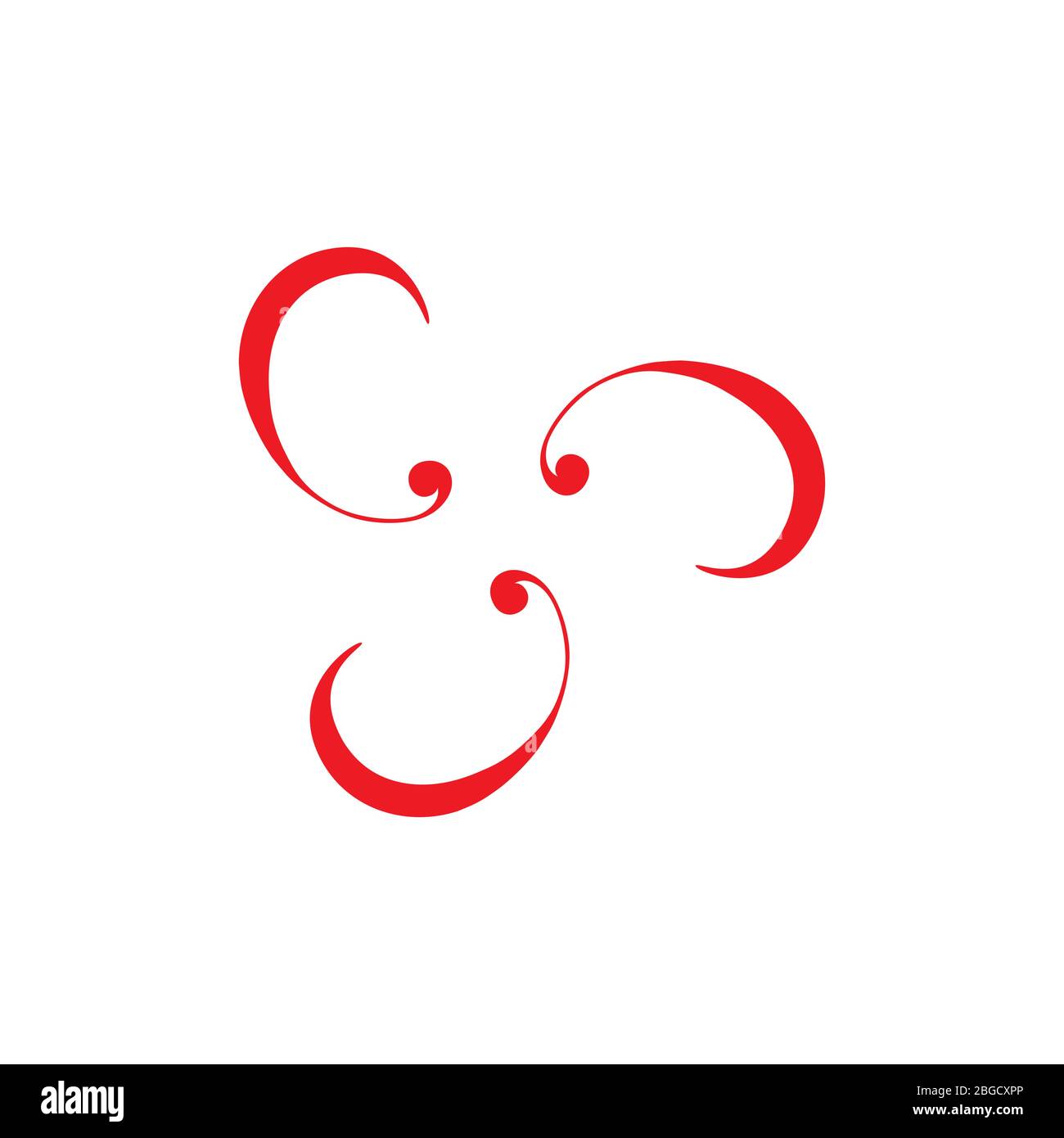 curves motion spiral design logo vector Stock Vector Image & Art - Alamy