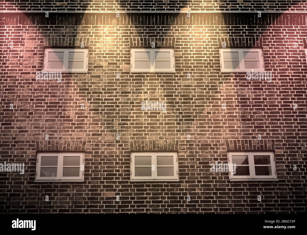 Red Brick Facade High Resolution Stock Photography and Images - Alamy