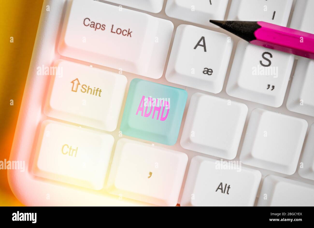 Word writing text Adhd. Business photo showcasing Mental health ...