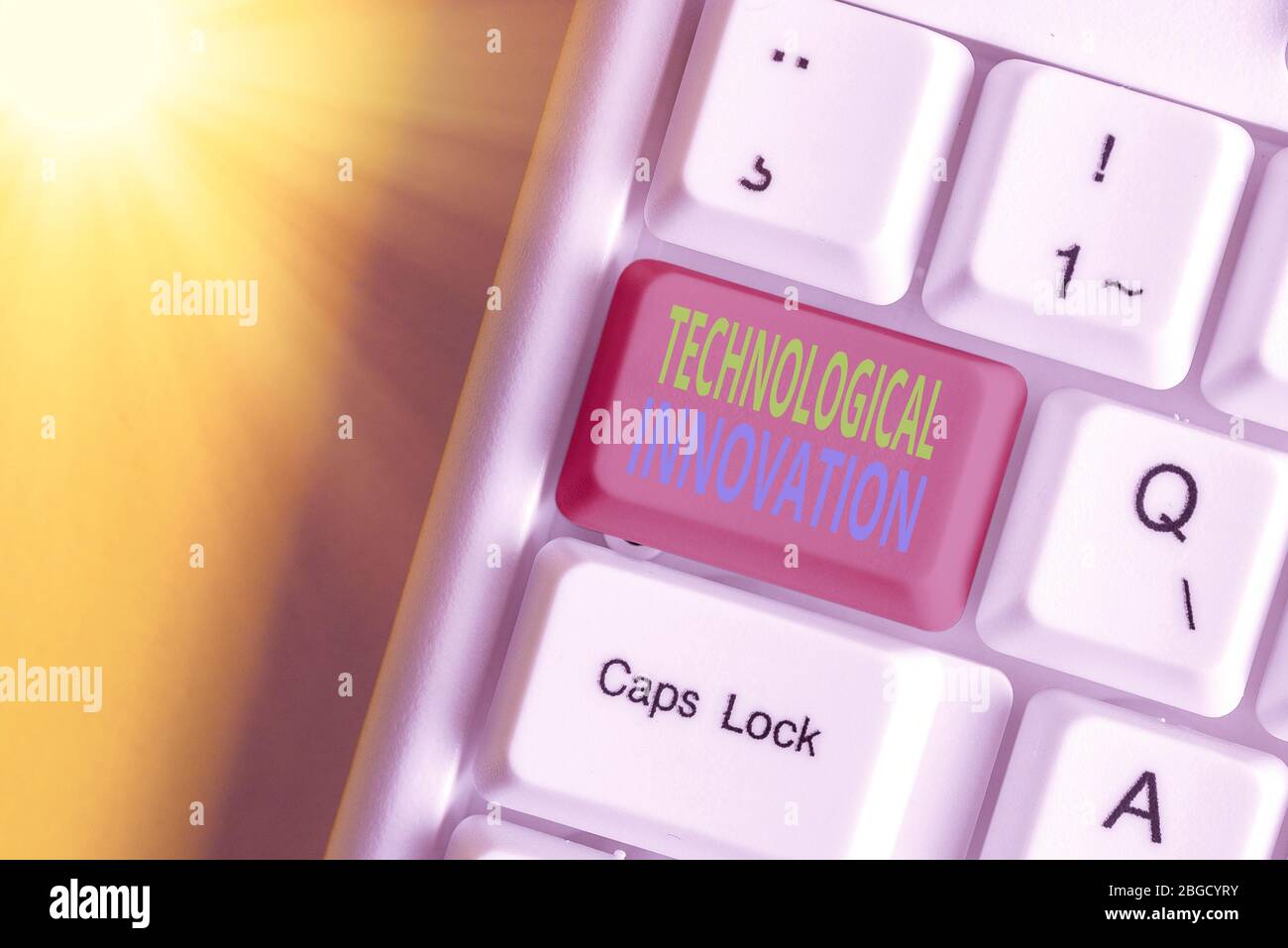 Word writing text Technological Innovation. Business photo showcasing ... Word writing text Technological Innovation. Business photo showcasing ...