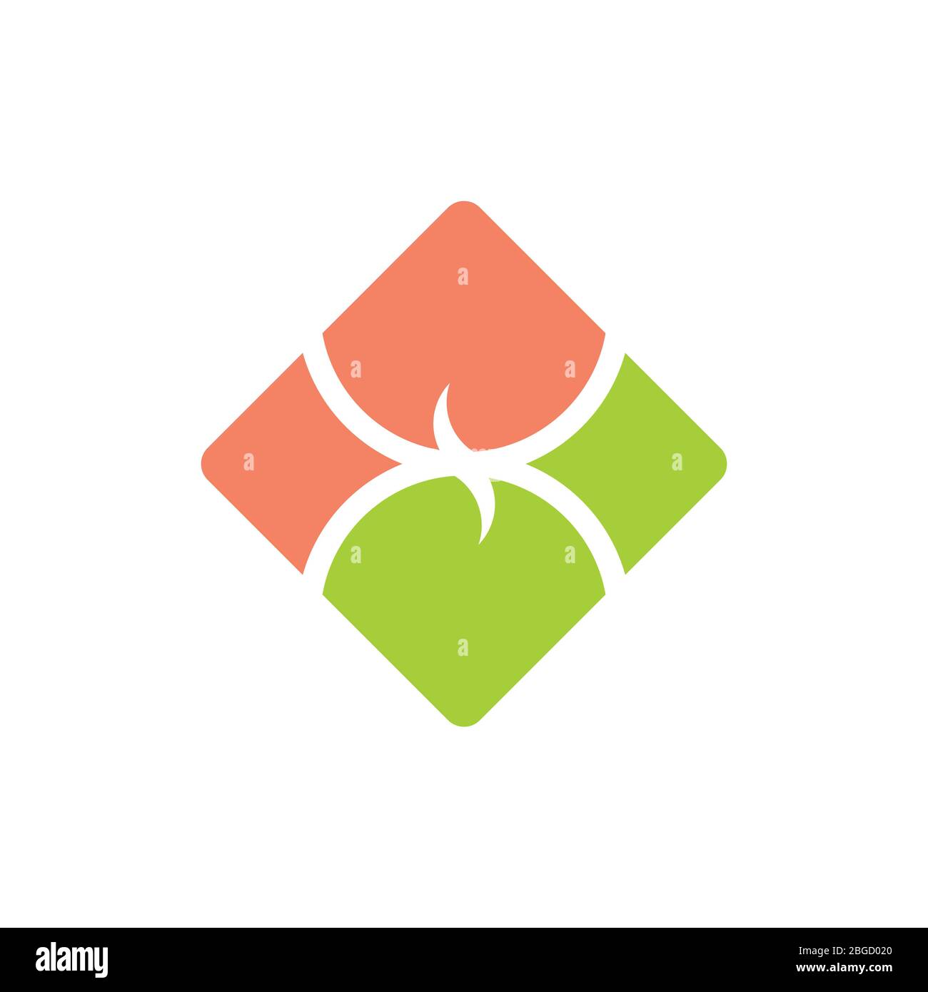 abstract square colorful geometric logo vector Stock Vector Image & Art ...