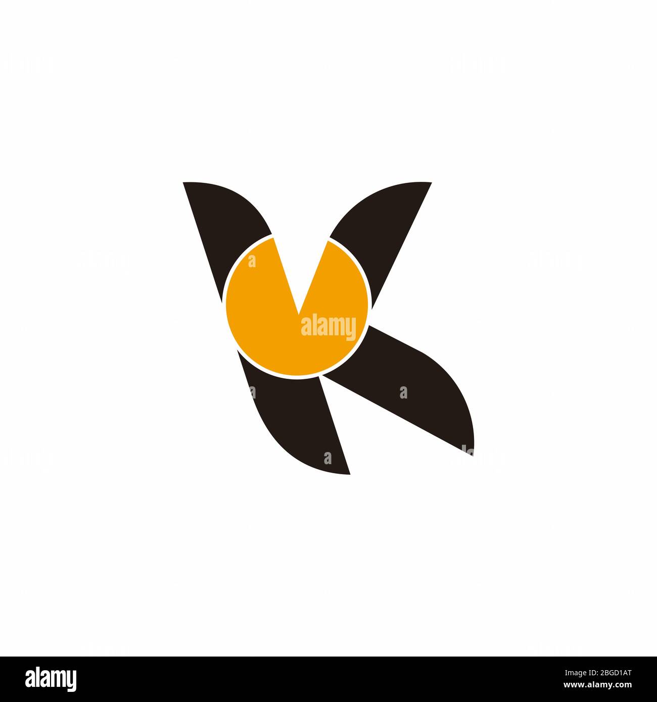 Kv circle logo Cut Out Stock Images & Pictures - Alamy