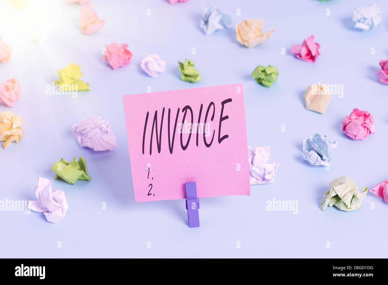 Crumpled receipt hi-res stock photography and images - Alamy