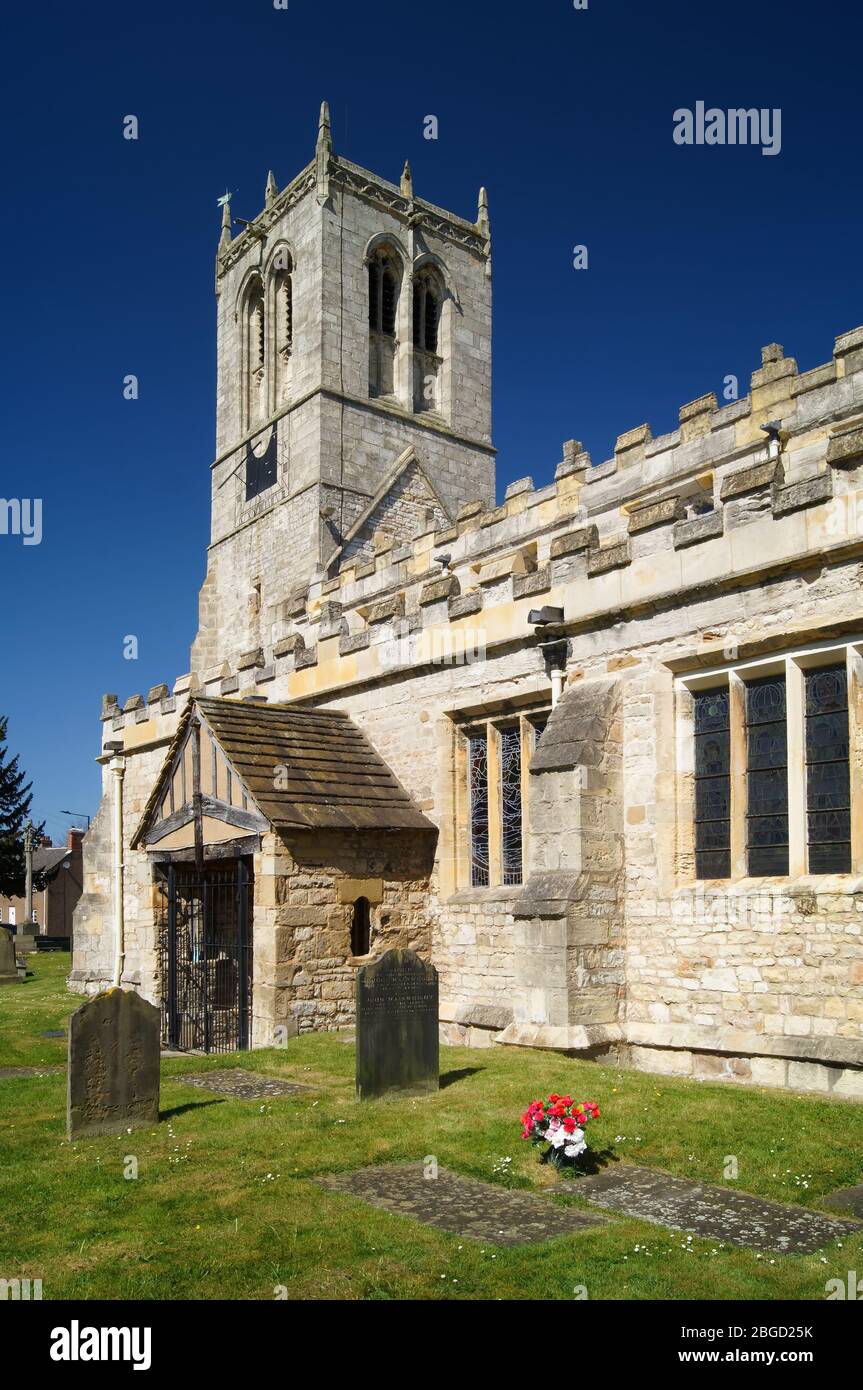 St marys church sprotbrough hi-res stock photography and images - Alamy