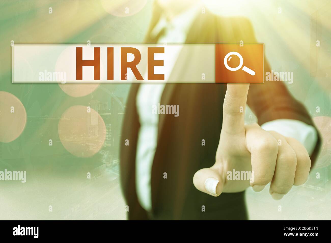 Writing note showing Hire. Business concept for Employ someone or pay ...