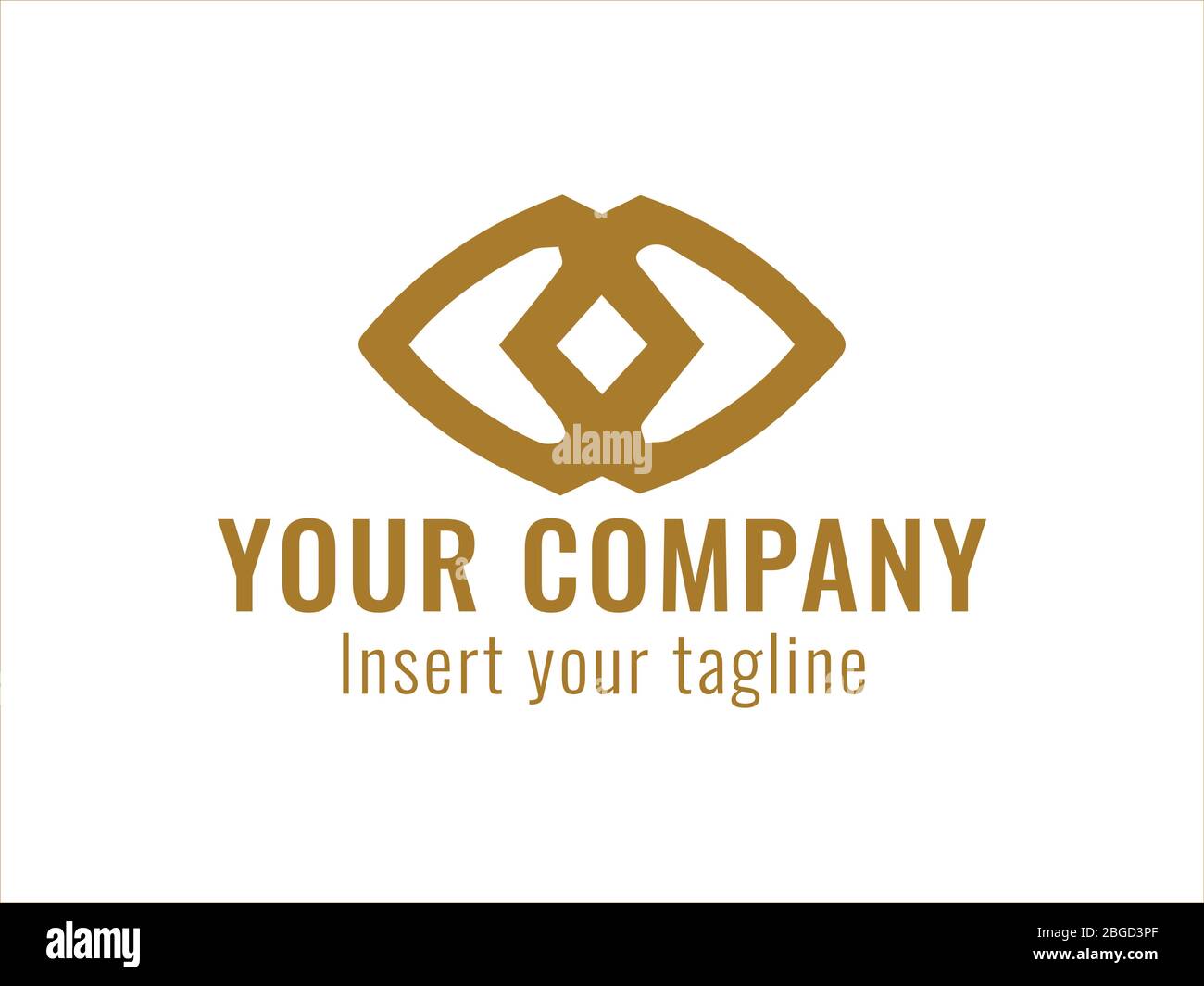 logo gold, design, golden, vector and abstract for commercial use. We ...