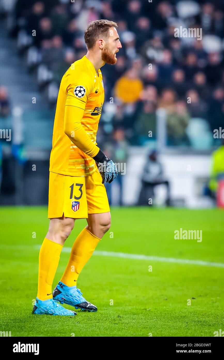 antonio adan of atletico madrid during champions league season 2019/20 ...