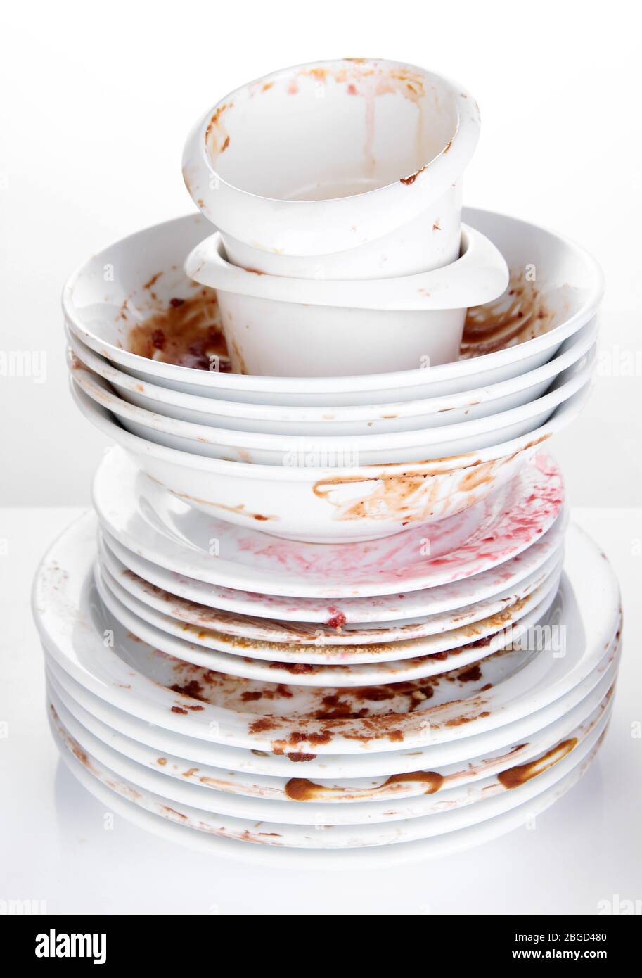 Dirty dishes pile hi-res stock photography and images - Alamy
