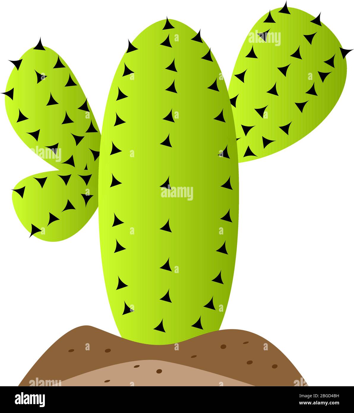 Ground cactus Stock Vector Images - Alamy