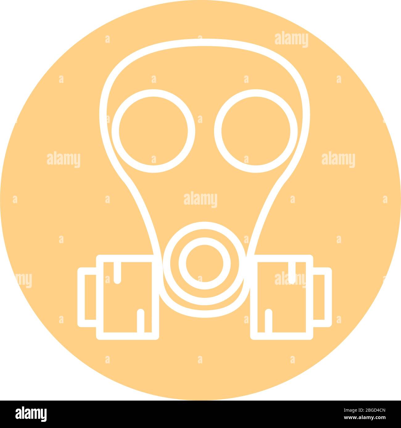 biosafety mask line style icon Stock Vector Image & Art - Alamy