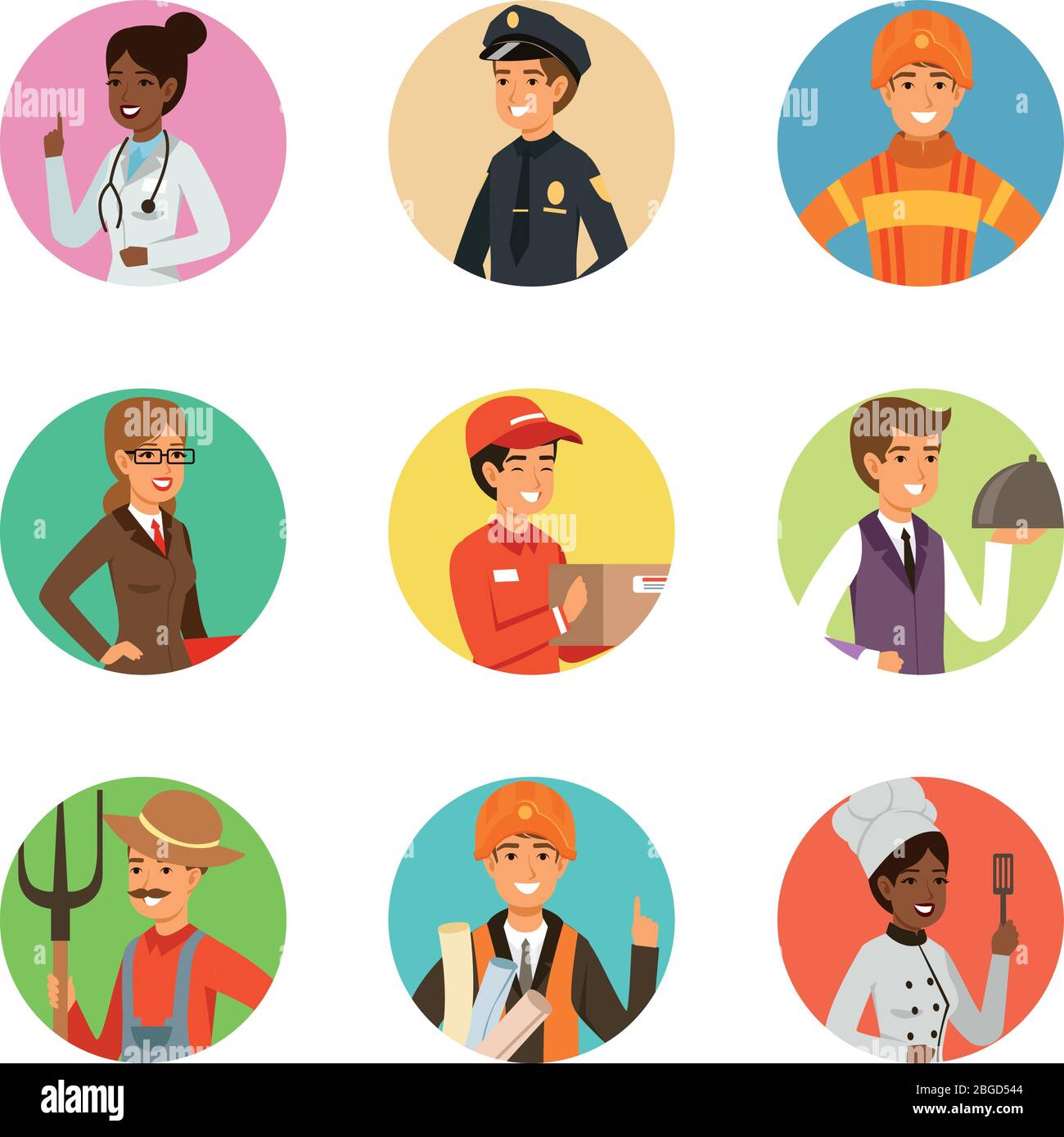 Police different professions professions hi-res stock photography and ...