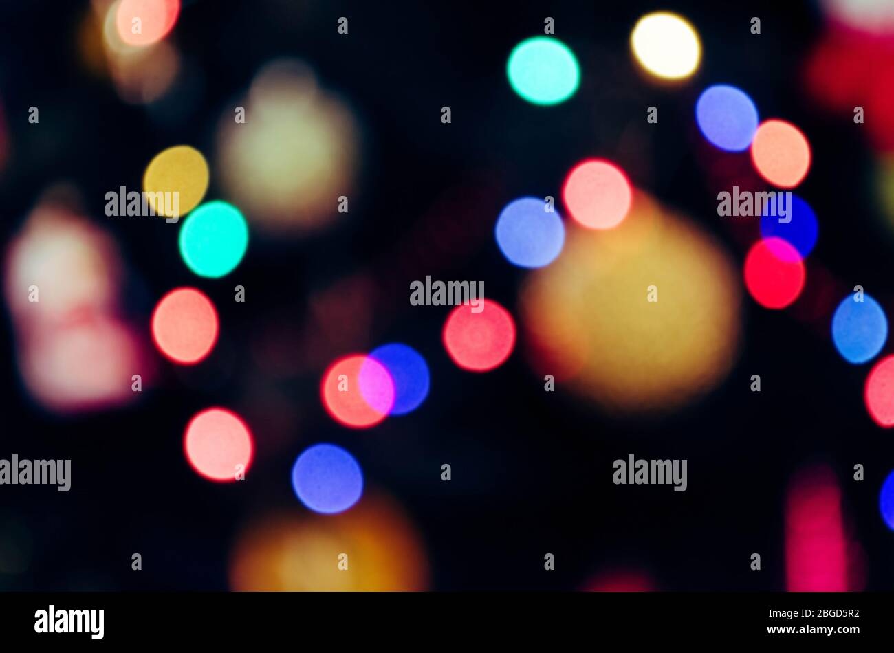 Blurred background of night bokeh concert. Stage lights on concert ...