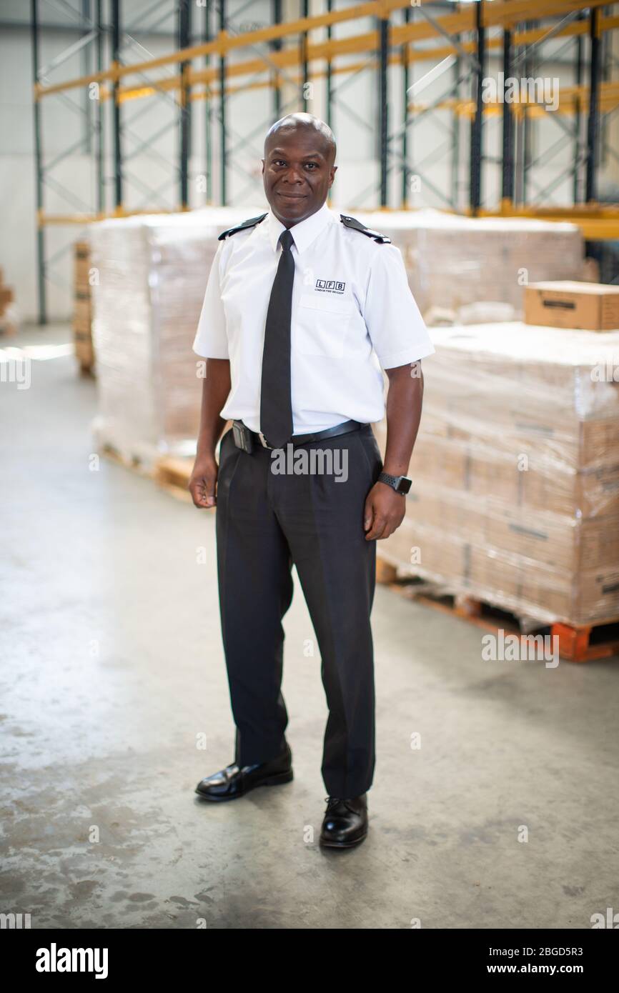 Deputy Assistant Commissioner Patrick Goulbourne of the London Fire ...