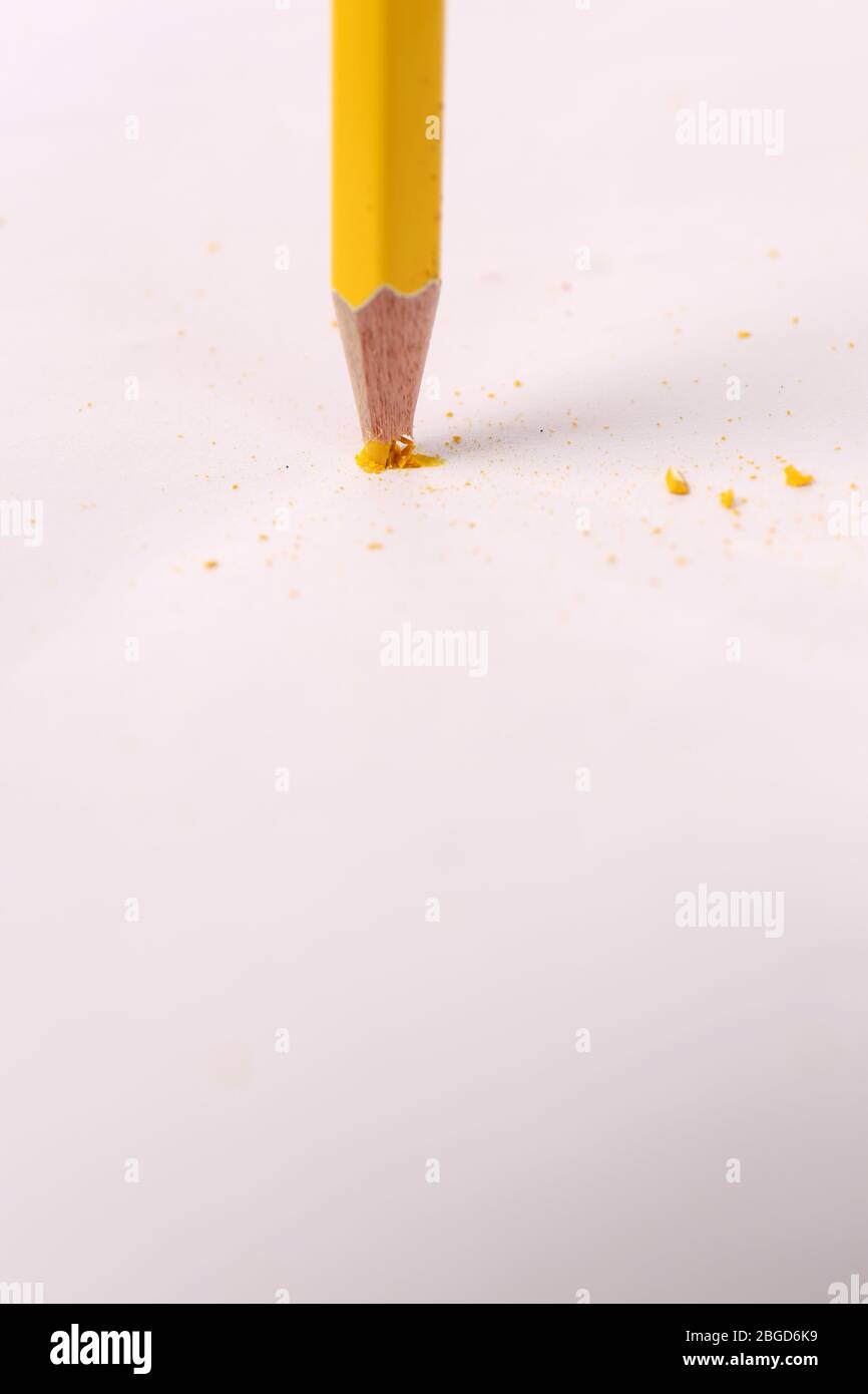 Breaking pencil hi-res stock photography and images - Alamy