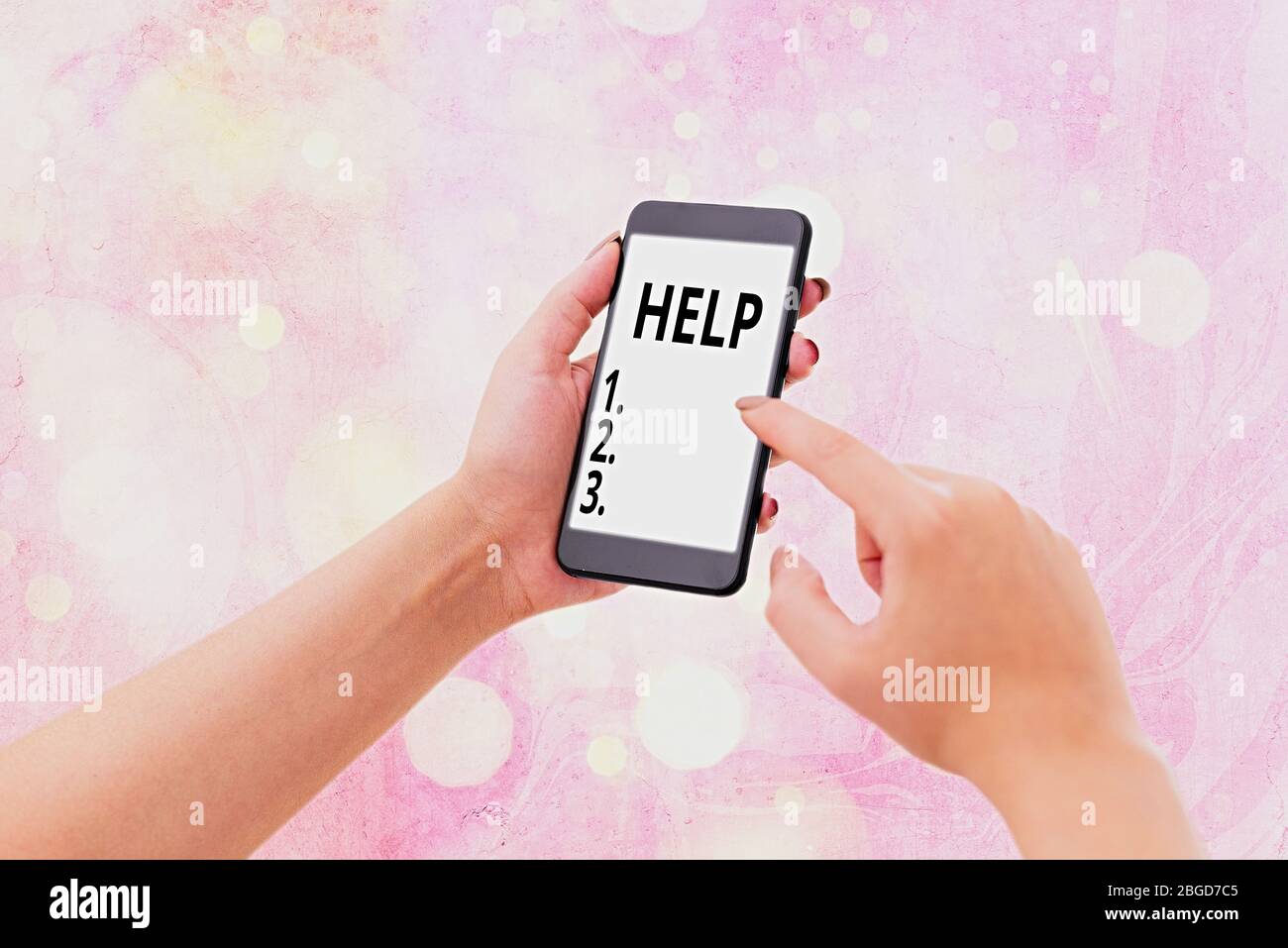 Writing note showing Help. Business concept for The action of helping ...