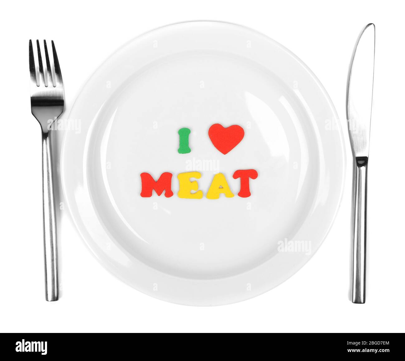 Meet fork hi-res stock photography and images - Alamy