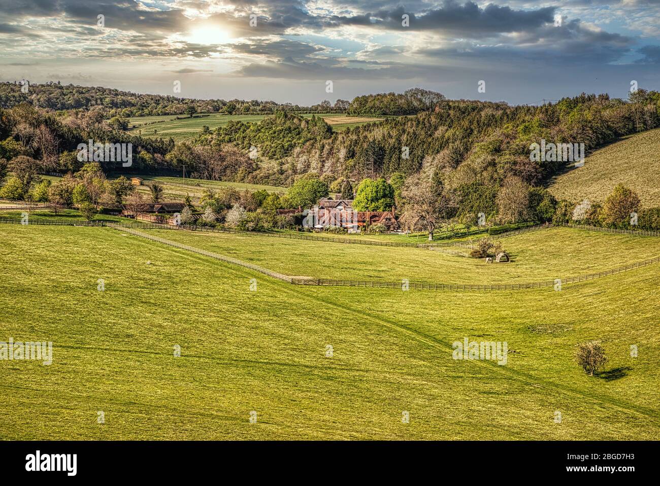 Pastoral valleys hi-res stock photography and images - Alamy