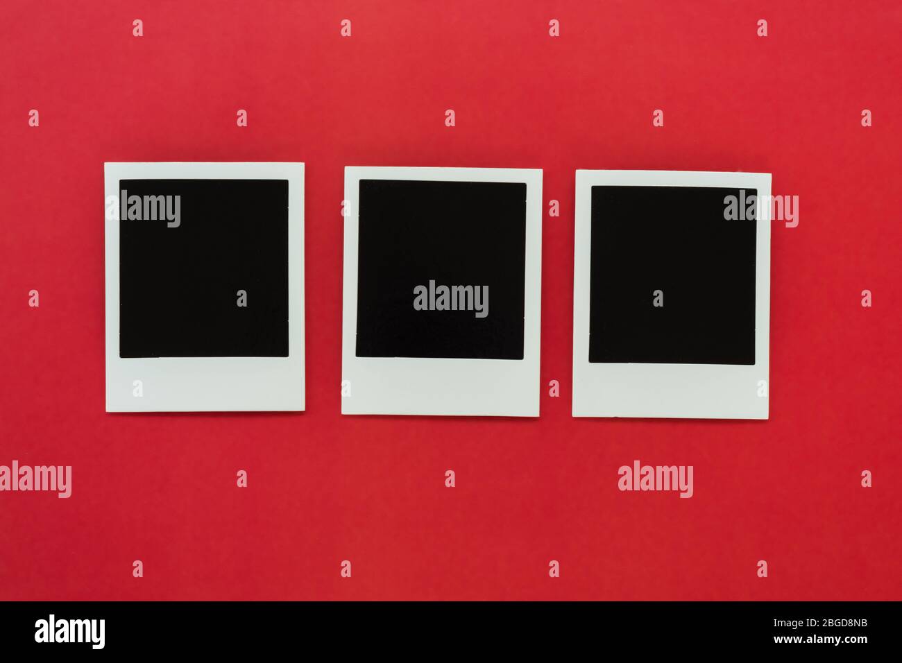 Three polaroids hi-res stock photography and images - Alamy