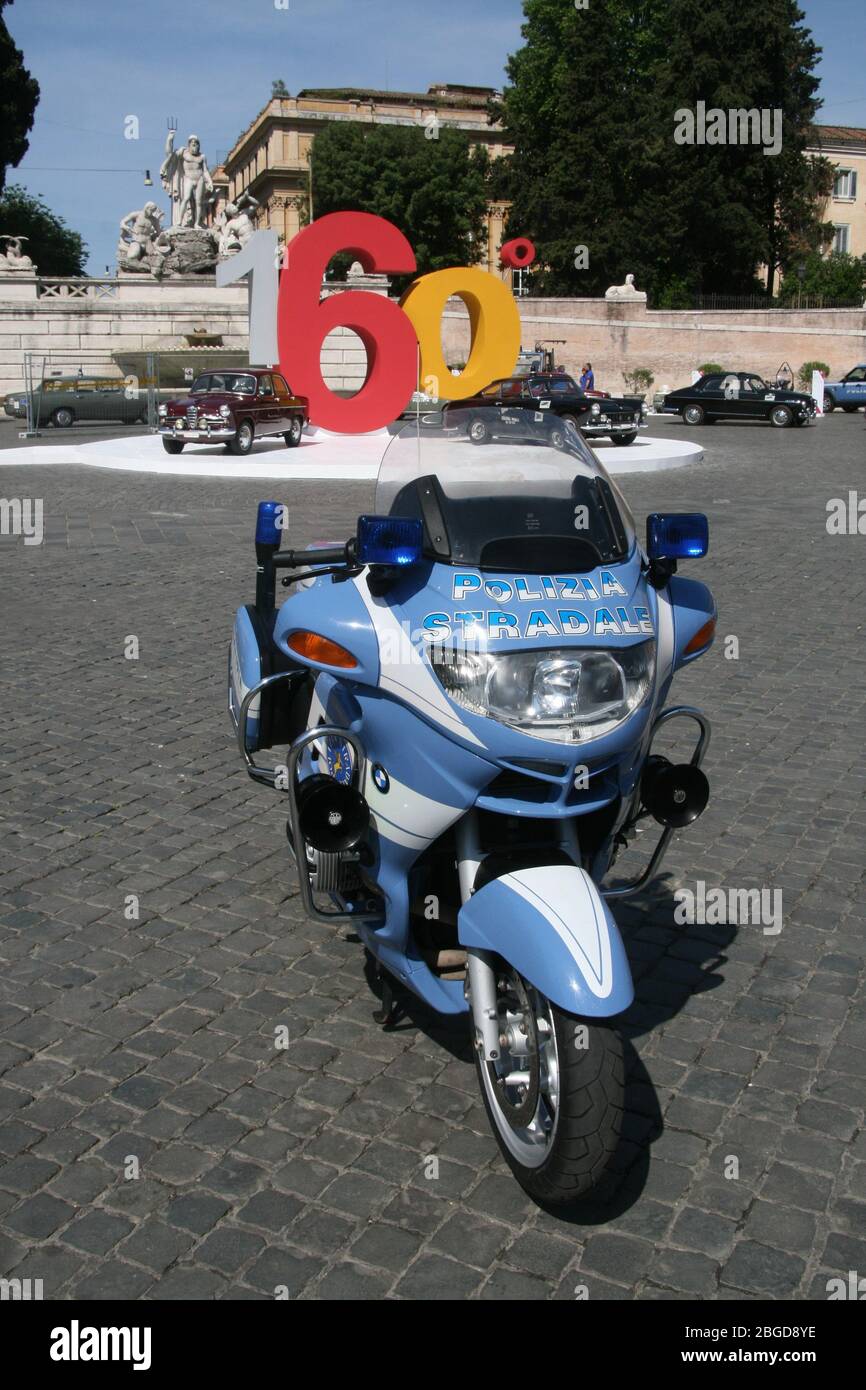 italian police force event in rome italy Stock Photo - Alamy