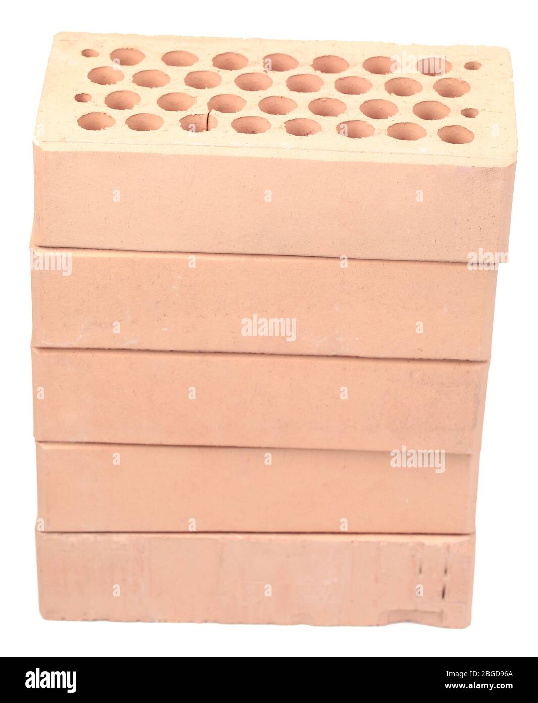New bricks, isolated on white Stock Photo - Alamy