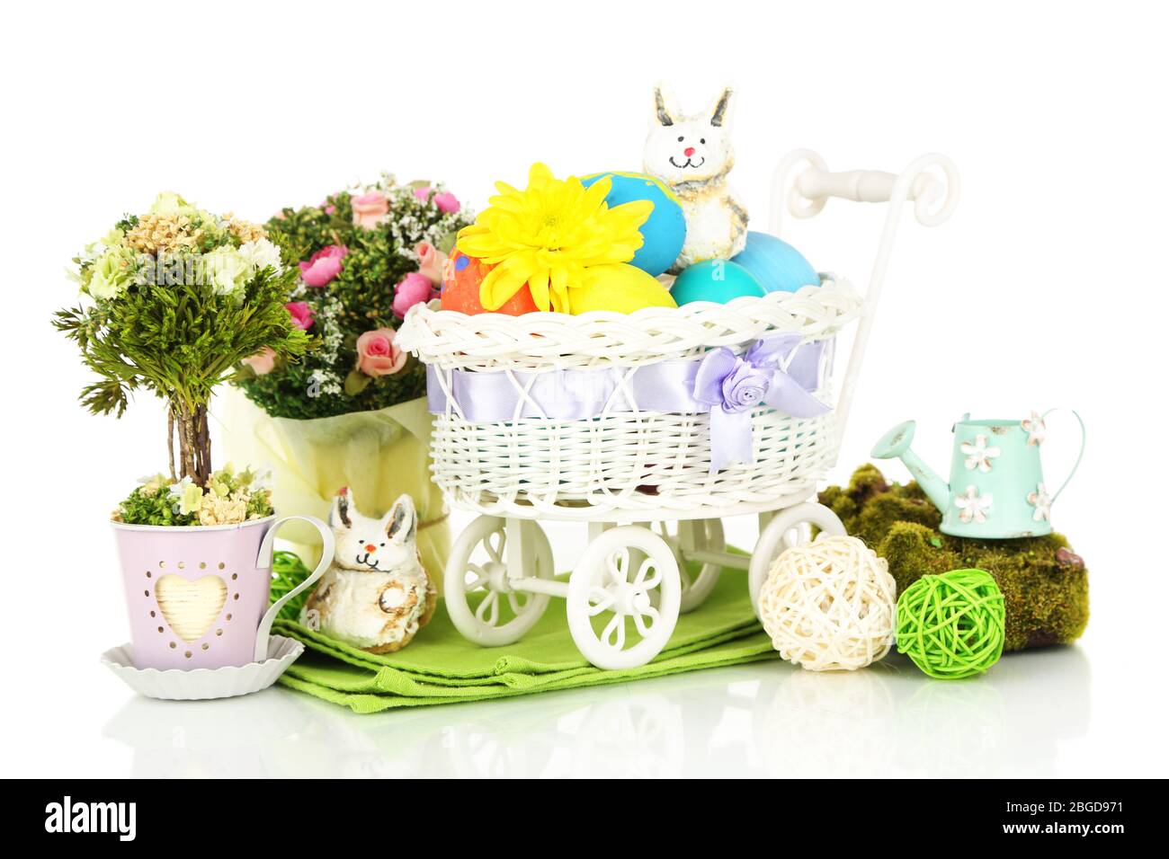 Still life composition easter Cut Out Stock Images & Pictures - Alamy