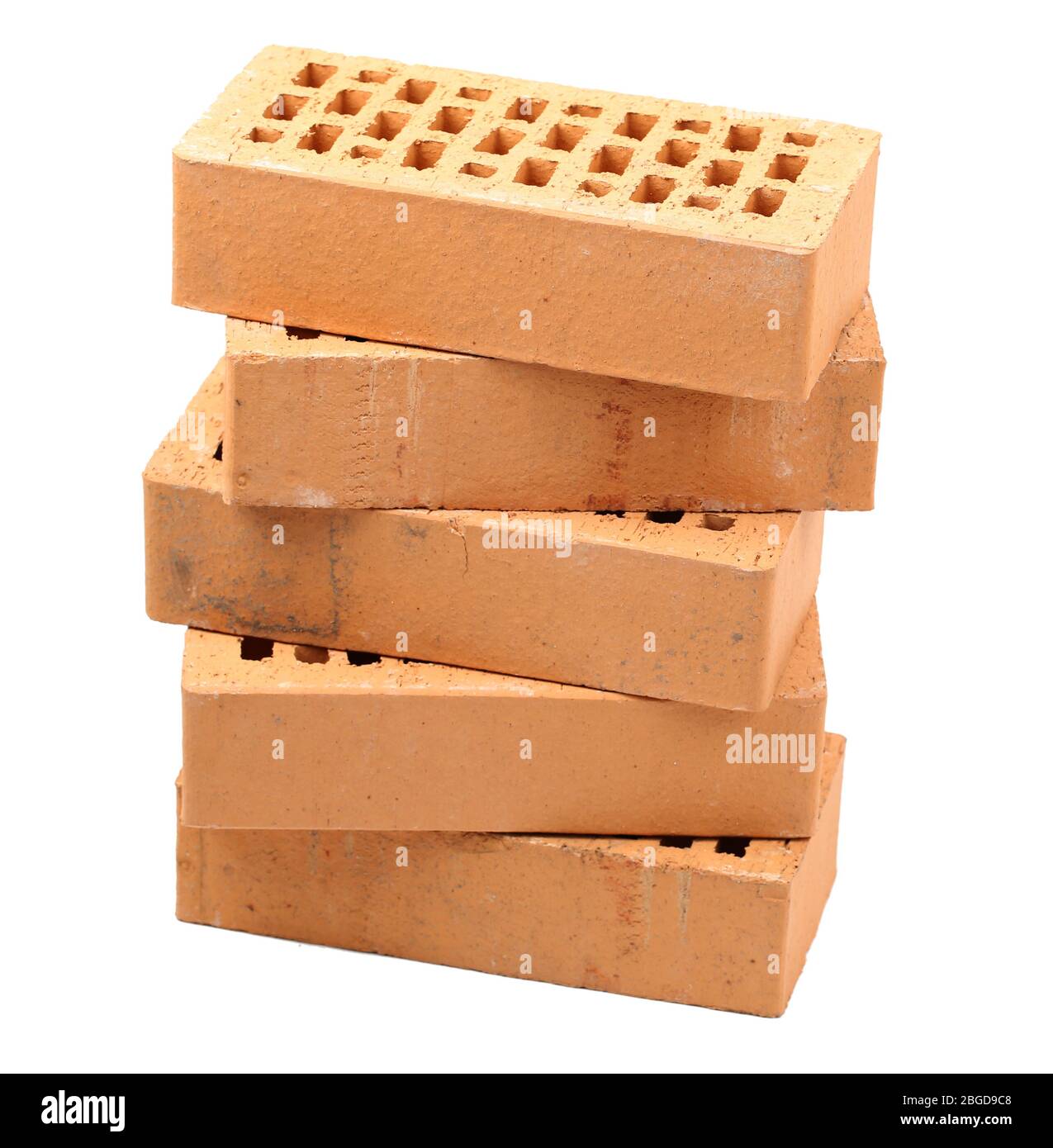 Many red bricks on Cut Out Stock Images & Pictures - Alamy