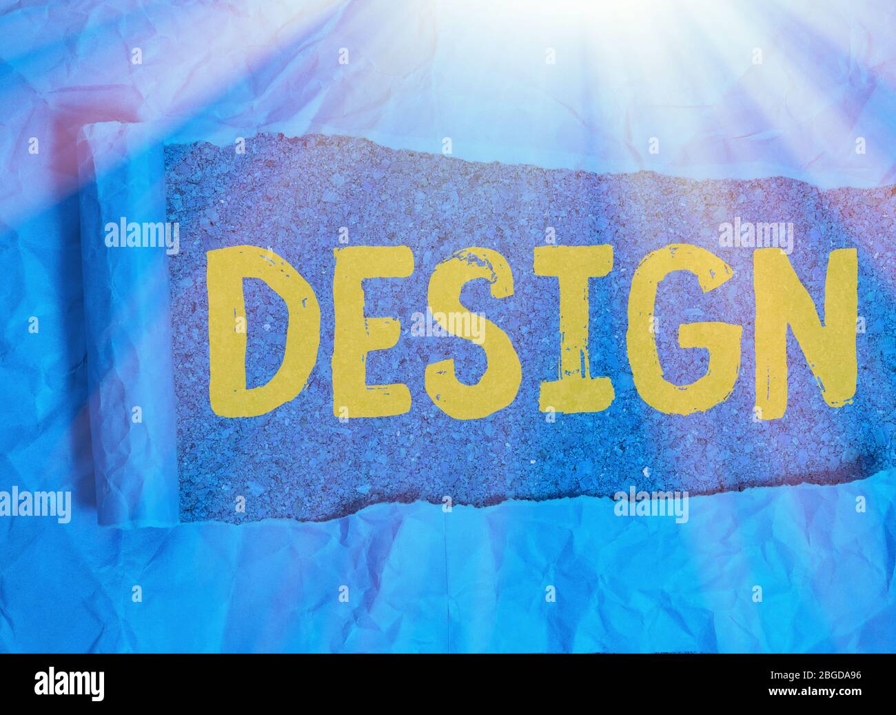 Handwriting text writing Design. Conceptual photo plan drawing produced ...