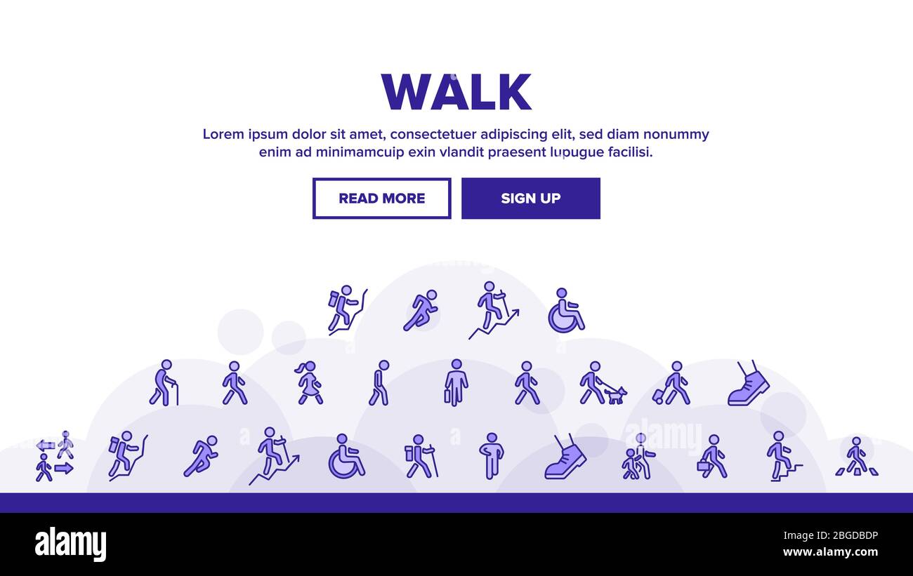 Signs walkway Stock Vector Images - Alamy