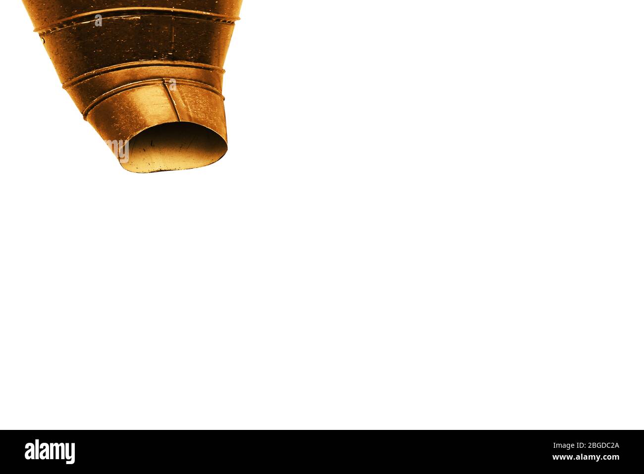 Rain gutter system on Cut Out Stock Images & Pictures - Alamy