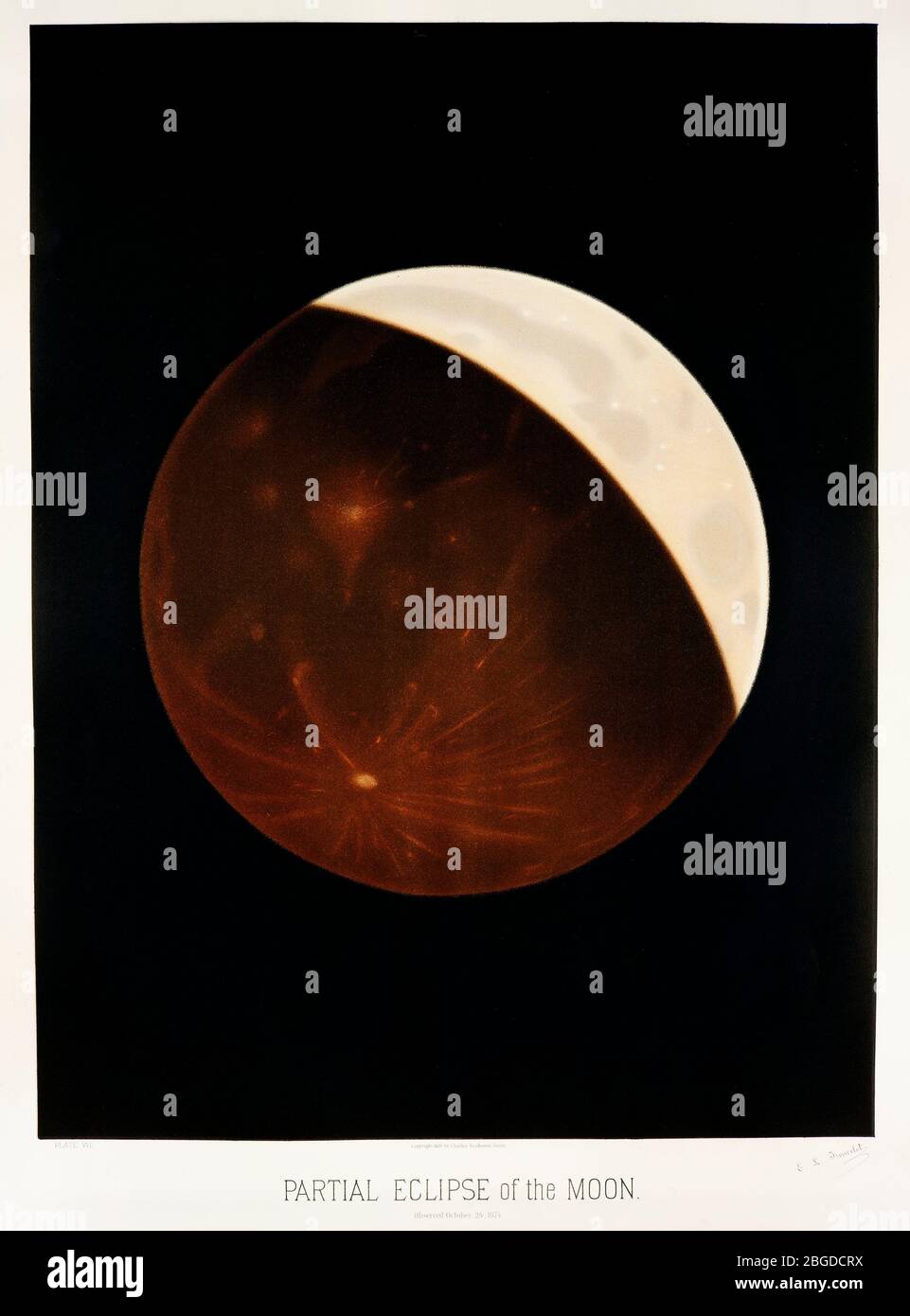 Moon eclipse mars nasa hi-res stock photography and images - Alamy