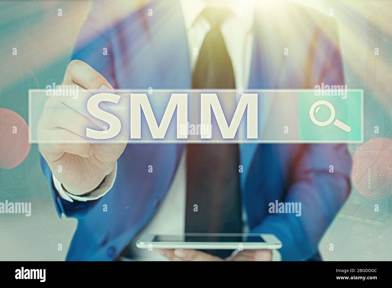 Word writing text Smm. Business photo showcasing form of Internet ...