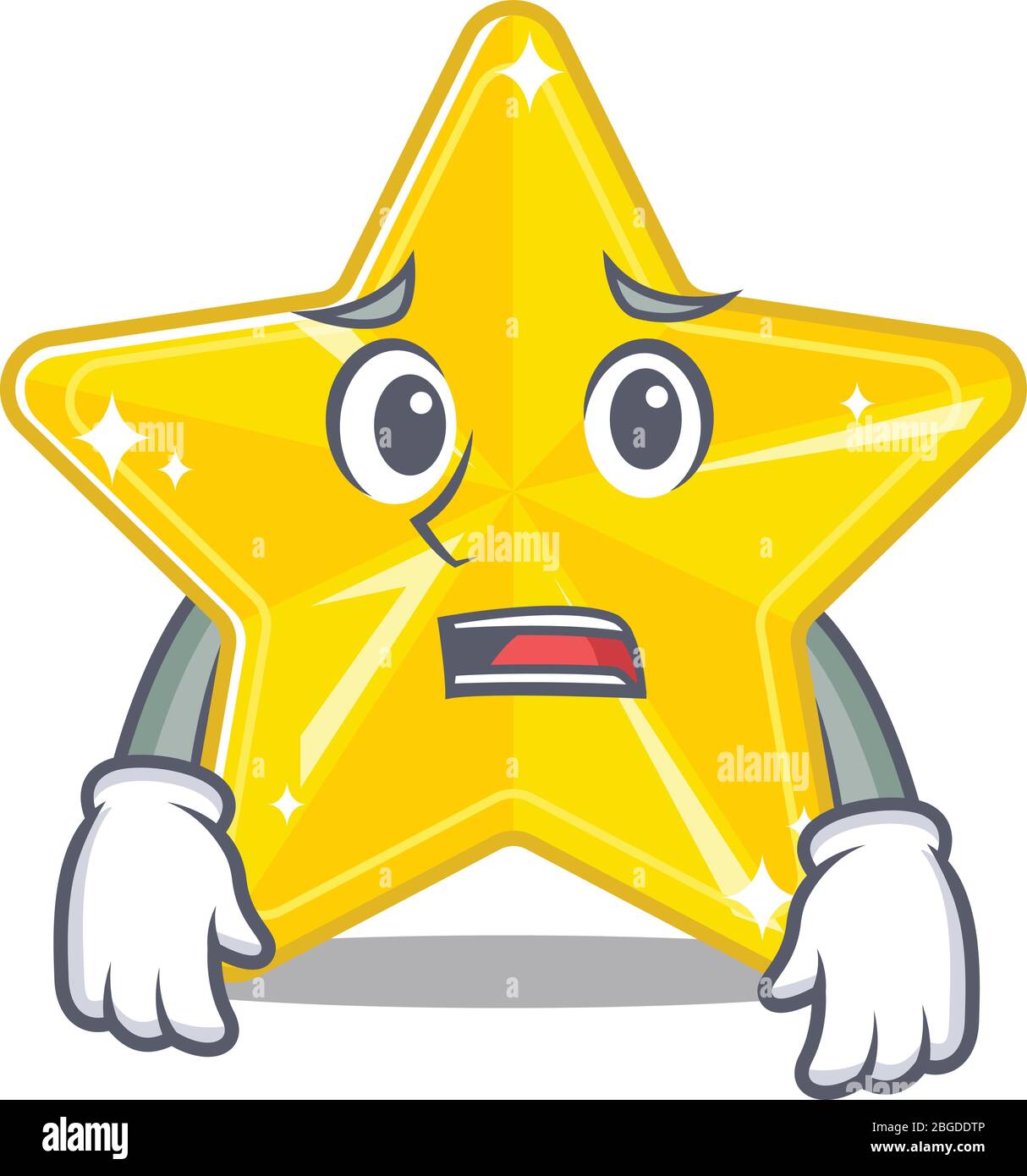 Worried emoticon face icons hi-res stock photography and images - Alamy