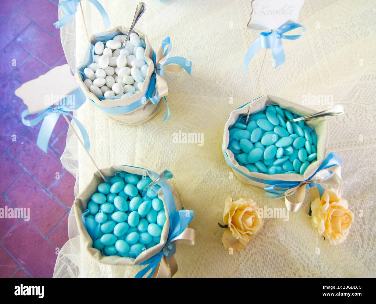 sugared almonds for your party, wedding, graduation, communion ...