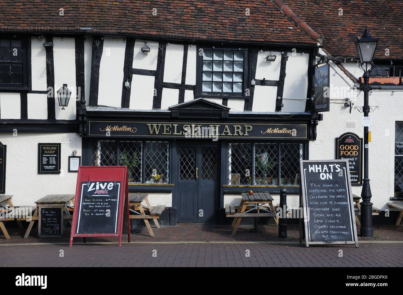Welsh Harp Inn, Waltham Abbey, Essex, dates from the 16th century. In ...