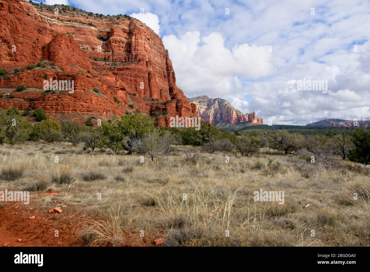 Courthouse Butte near Sedona Arizona USA Stock Photo - Alamy
